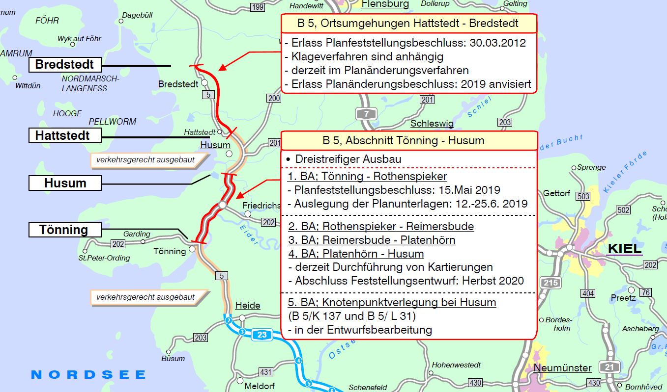 Meilenstein für B-5-Ausbau: Ab morgen liegen für einen Teilabschnitt ...